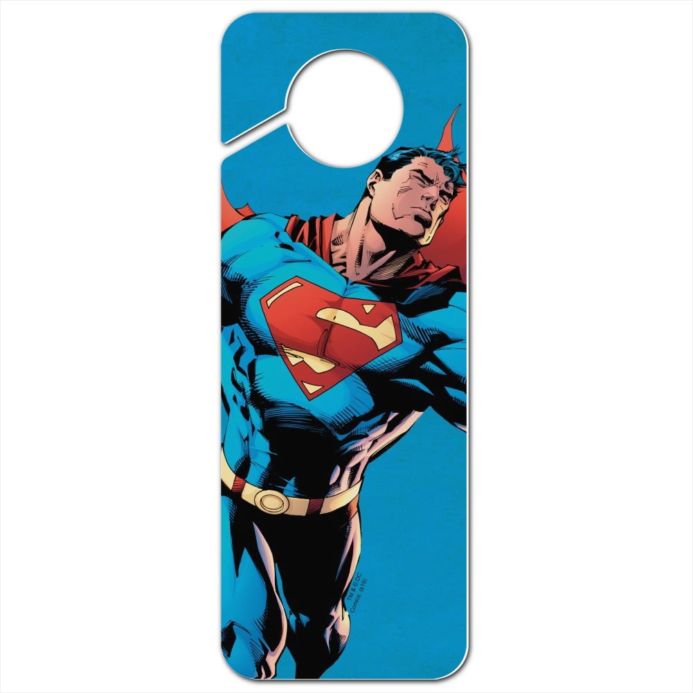Superman Character Plastic Door Knob Hanger Sign - Walmart.com