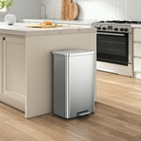 Free Shipping! Better Homes & Gardens Stainless Steel Kitchen Trash Can ...