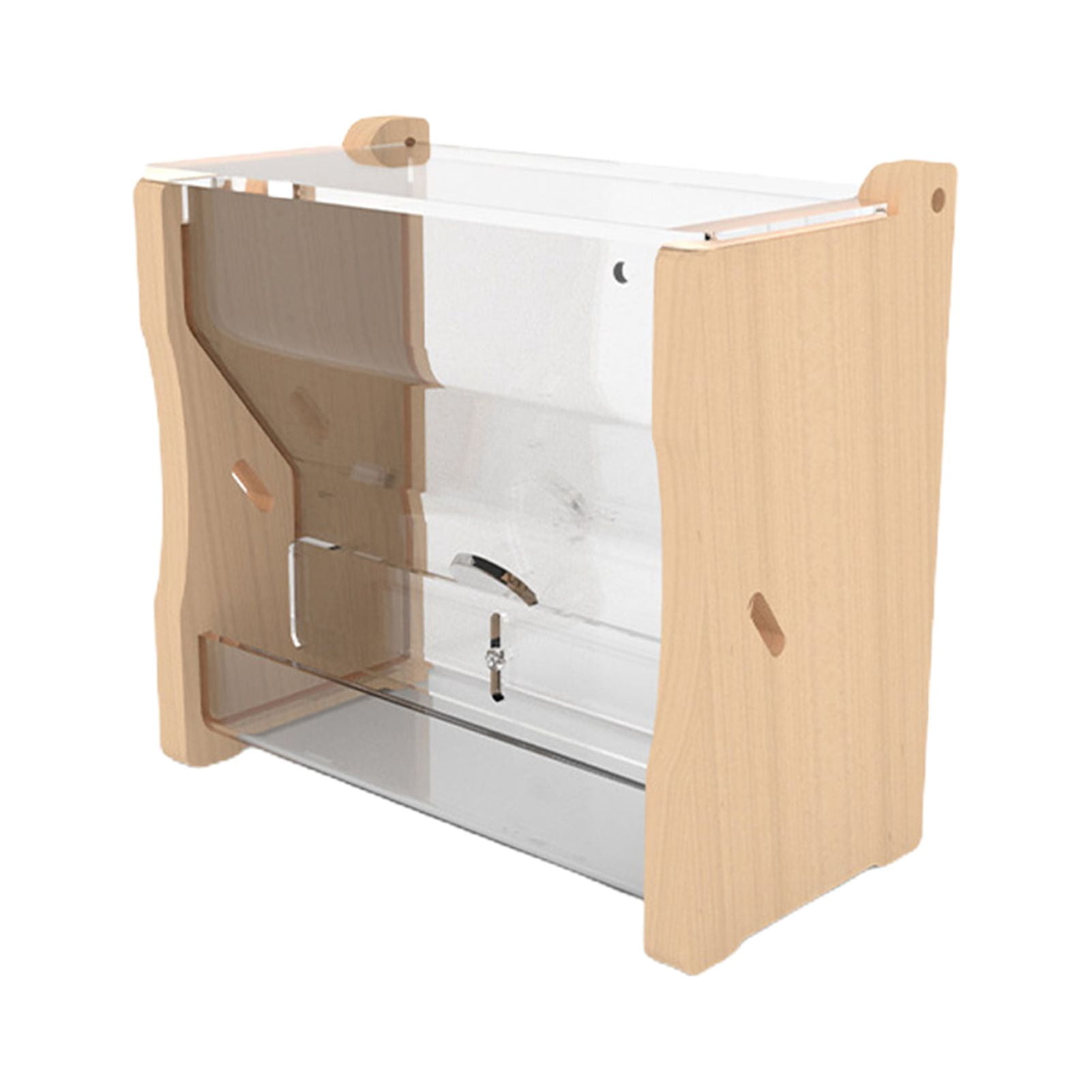 Large Capacity Parrot Food Box - Space-saving, Transparent Design ...