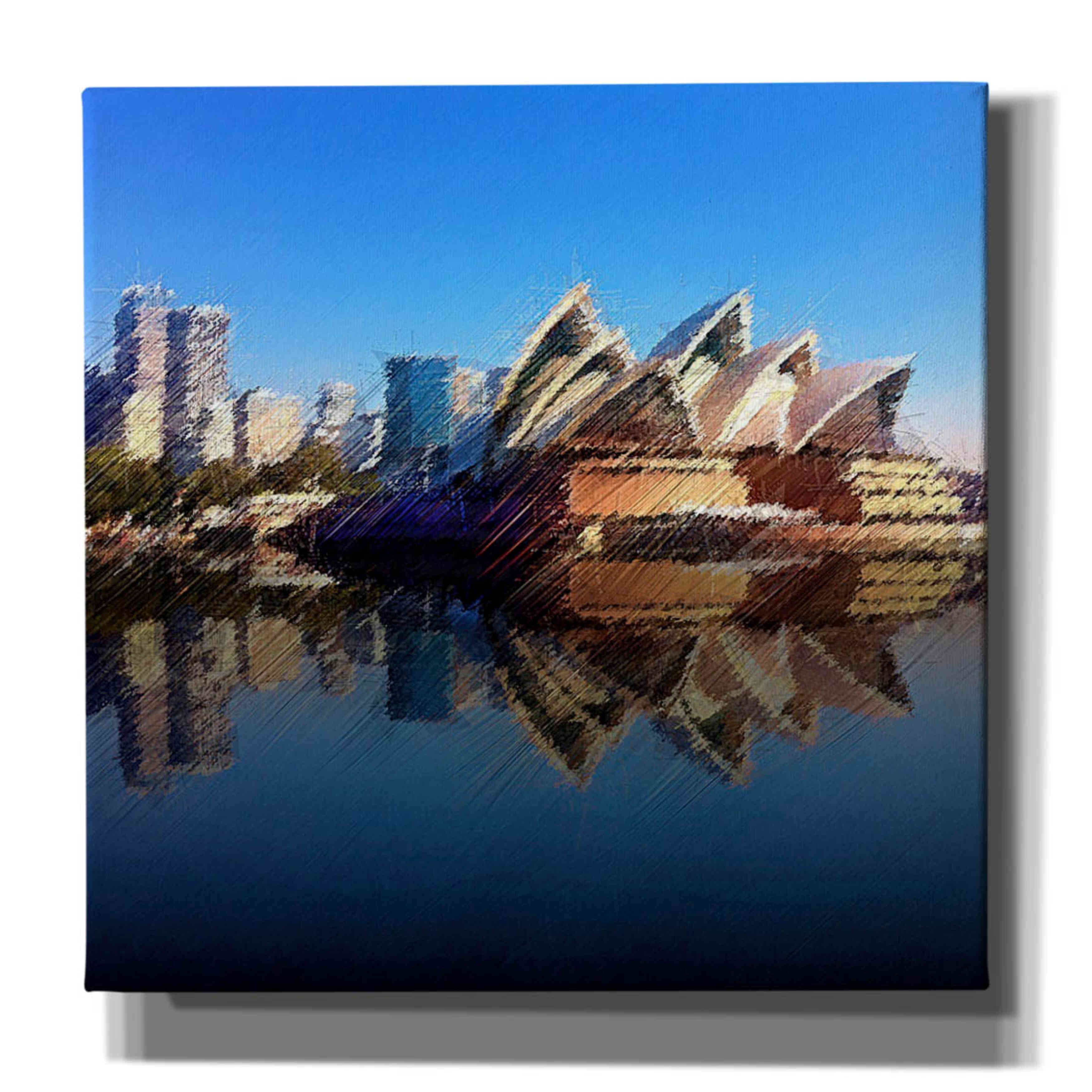 Epic Graffiti 'The Opera House' by David Manlove, Giclee Canvas Wall ...