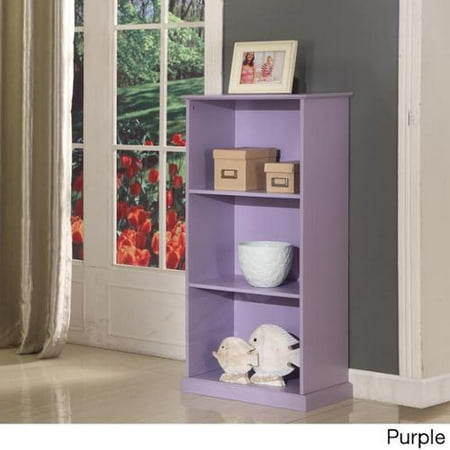 Children's 3-tier Bookcase Purple, Bookcase - Walmart.com