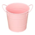 Candy Color Metal Mini Bucket – Double Handle Iron Pail Desktop ...