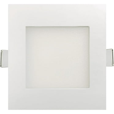 Maxxima 4" & 6" Slim LED Downlight Rough-in Plate, New Construction ...