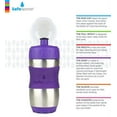 Kid Basix by New Wave Safe Sporter-Stainless Steel Lunch & Sport Water ...