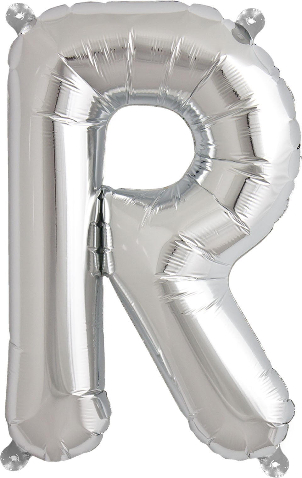 Letter R Balloon, 13.5", Silver - Walmart.com