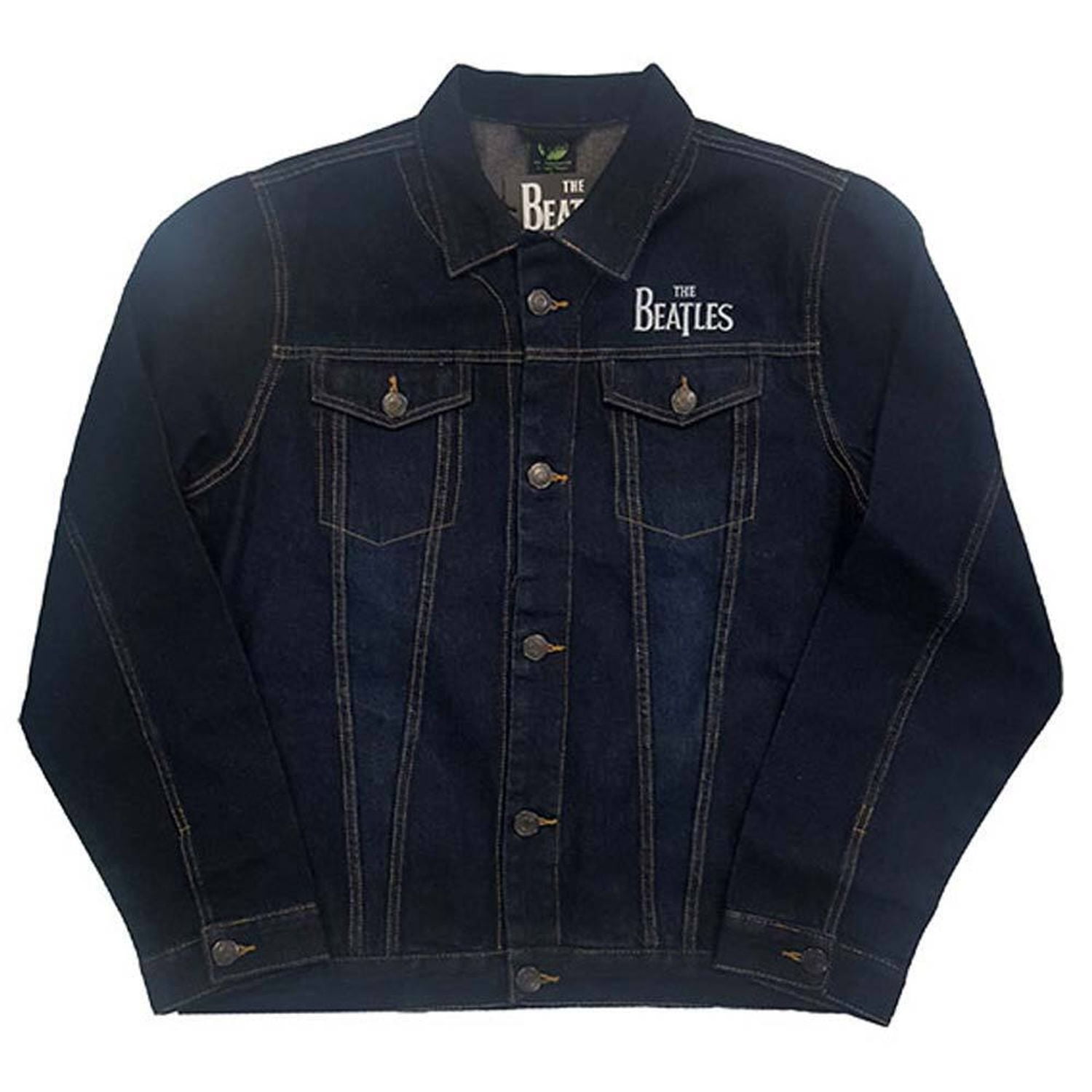 Click here for The Beatles Adult Logo Denim Jacket L prices