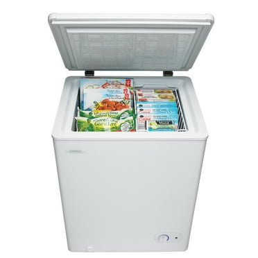 Hamilton Beach 5.0 Cu. Ft. Chest Freezer, White, HBFRF510 - Walmart.com