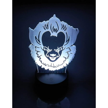 Pennywise Clown Bust 6.5in Tall Stephen King Horror It Movie Laser ...