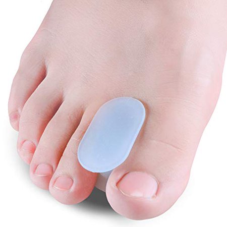 Welnove - 4 Pcs Gel Toe Separators Spacers, Bunion Correctors (Large ...