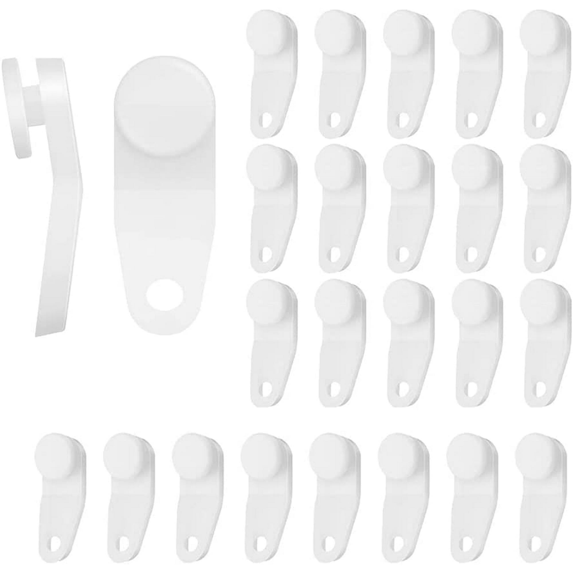 Click here for Surjde 50 Pcs Curtain Track Gliders Curtain Rod Sl... prices