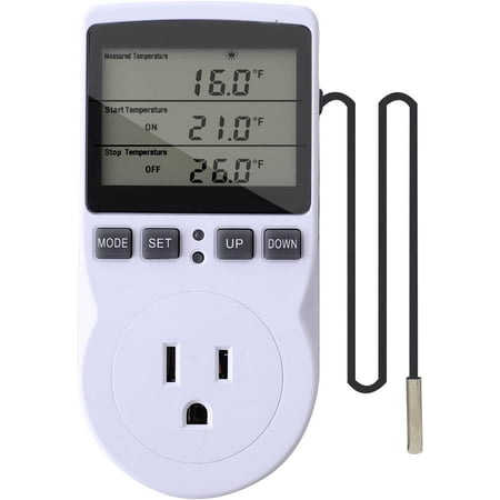 YERDGARY Output Thermostat - Temperature Controller - Cooling Mode ...