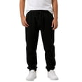 Black Pants for Kids Girl Boy Summer Fall Faux Gauze Linen Work Out Gym ...