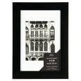 12x16 Wide Flat Black Frame With Mat For 9x12 Image - Walmart.com