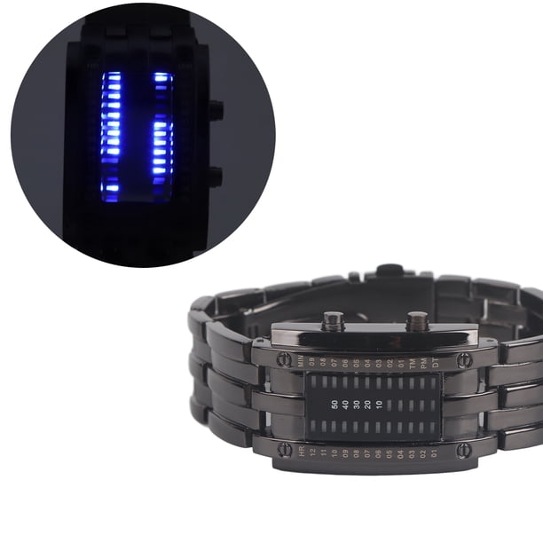 Roloj LED, Pantalla única de Modo de Tiempo binario, Estructura de ...