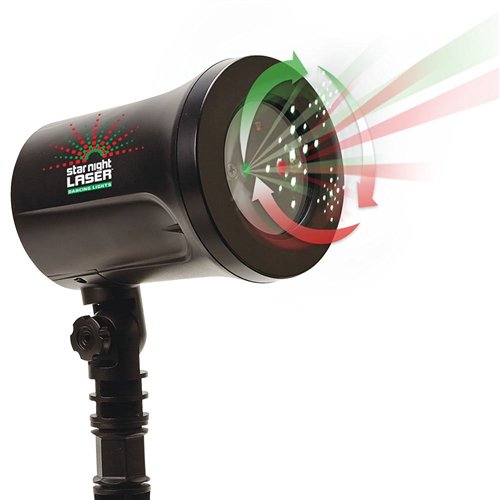 StarNight Laser Dancing Lights, Features 7 Program Modes and a Built-In ...
