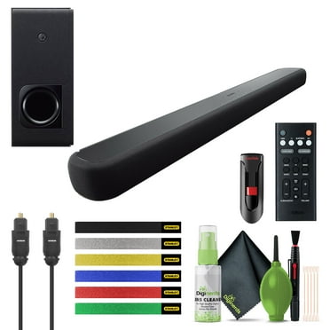 Yamaha YAS-209 Sound Bar Speakers with Wireless Subwoofer, Bluetooth & 3D Surround Sound ...