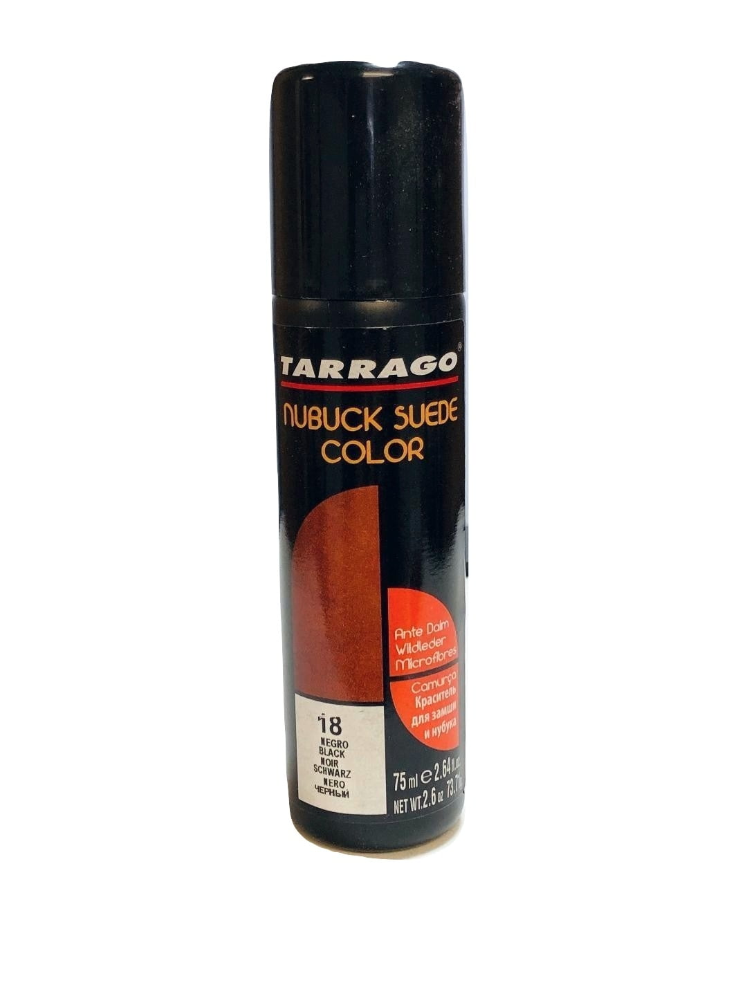 Tarrago Nubuck Color w/Applicator, 75ml, Black #18 - Walmart.com