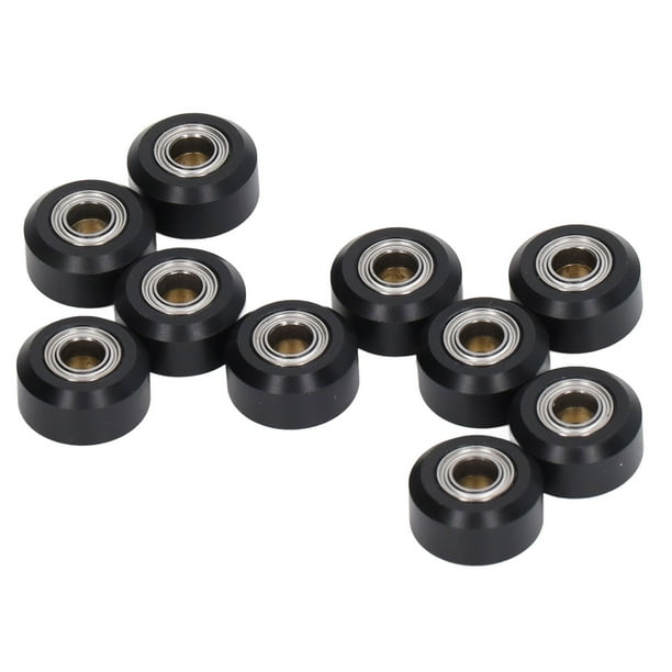 3D Printer POM Pulley Wheel Set with Rubber Bearing, Eccentric Spacer ...