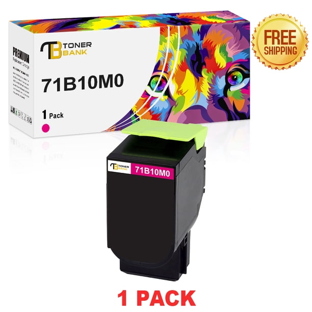 Toner Bank 1-Pack Compatible Toner for Lexmark 71B10M0/71B0030 CS317dn ...