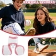 Baseball Style Juggling Balls Set, 2.76in PU Leather No Bounce Hacky ...