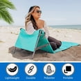 Bo-Toys Portable Beach Mat Lounge Chair, 21.25x63.5 inches - Walmart.com