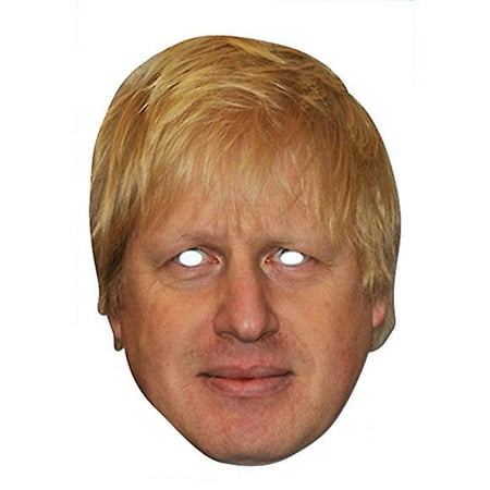Boris Johnson Celebrity London Mayor Card Party Fancy Dress Mask ...