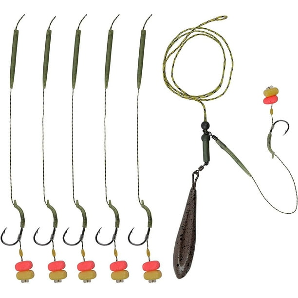 Carp Fishing Rigs Hair Rigs Kit, Carp Swivels Hooks Sinkers Carp ...