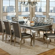Furniture of America Tood Farmhouse Walnut 78-inch Wood Dining Table ...