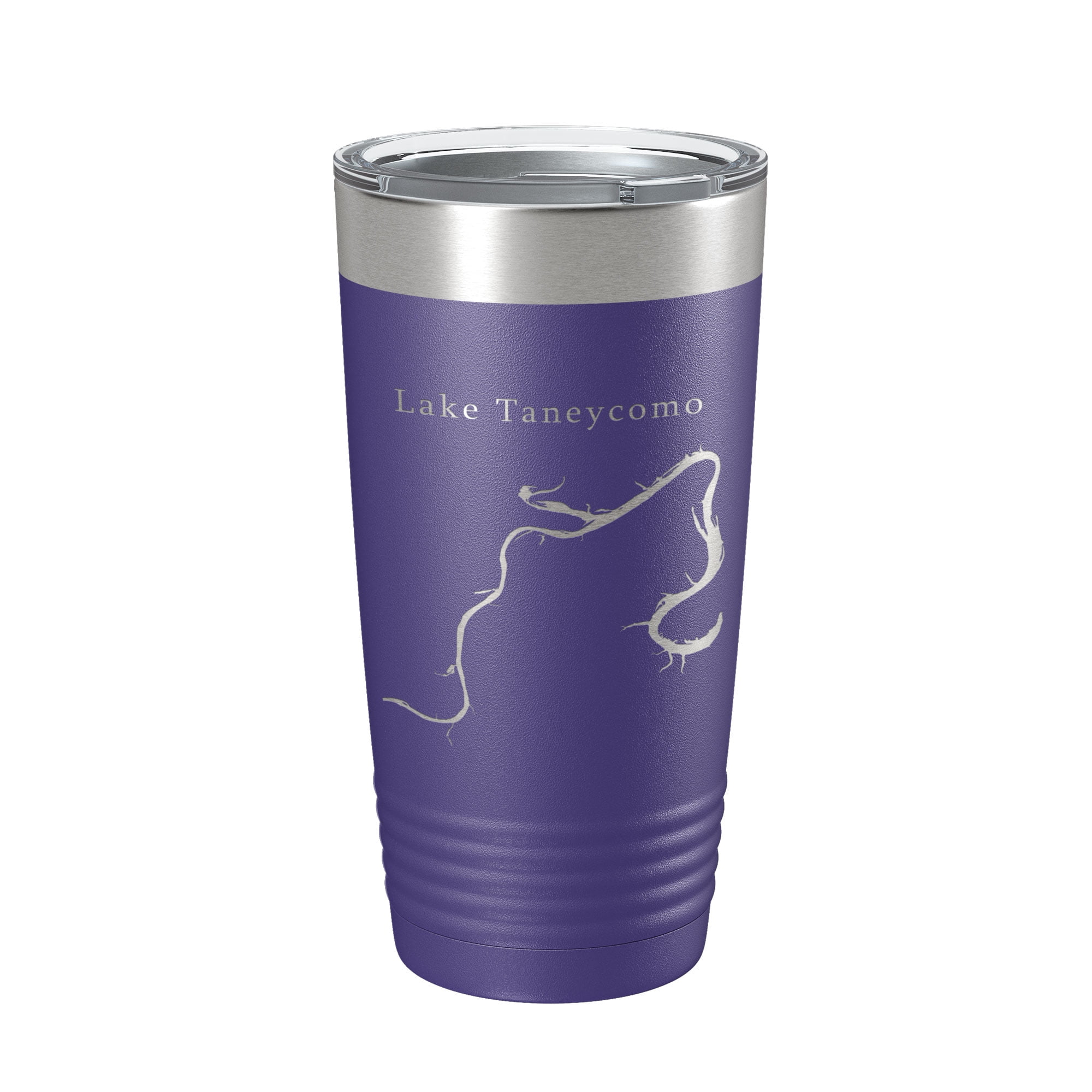 Lake Taneycomo Map Tumbler Travel Mug Insulated Laser Engraved Coffee ...