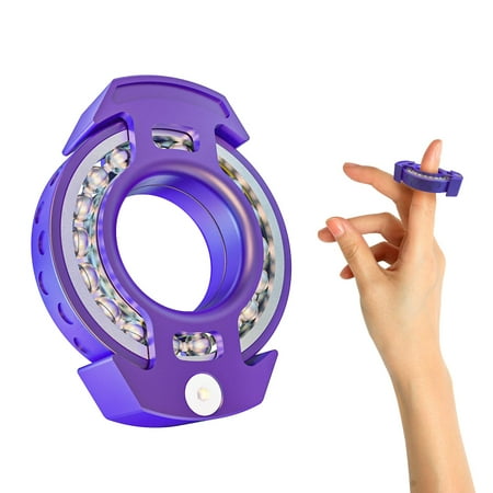 Purple Metal Fidget Spinners, Anti-Anxiety Fidget Toys for Adults ...