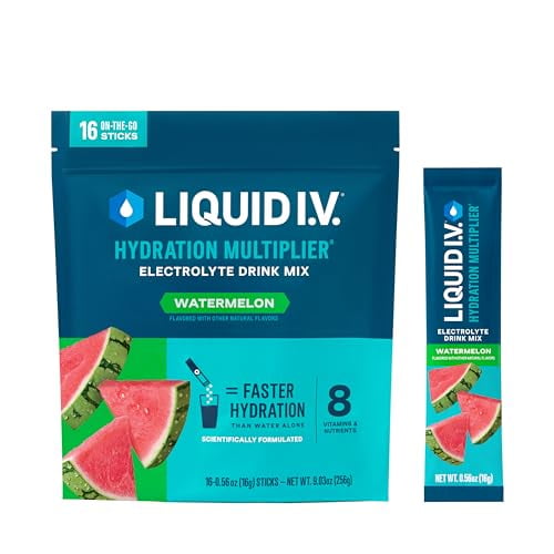 Liquid I.V.® Hydration Multiplier® - Watermelon - Hydration Powder ...