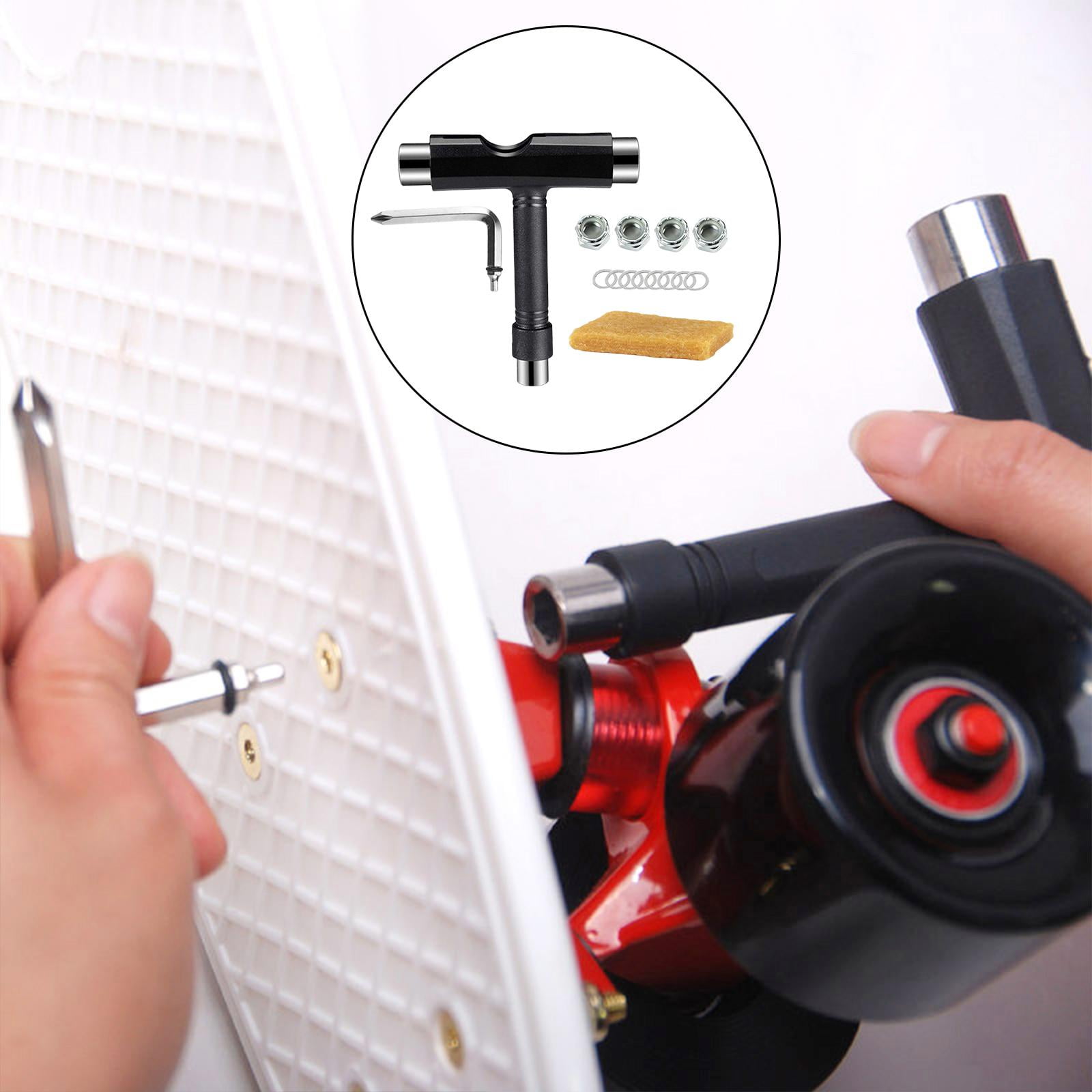 Skateboard Tool- T shaped Wrench , Spanner ,Portable Skate Tools for ...