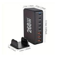 Phone USB Charger 268W GAN Type C Multi-port Desktop Travel Charger ...