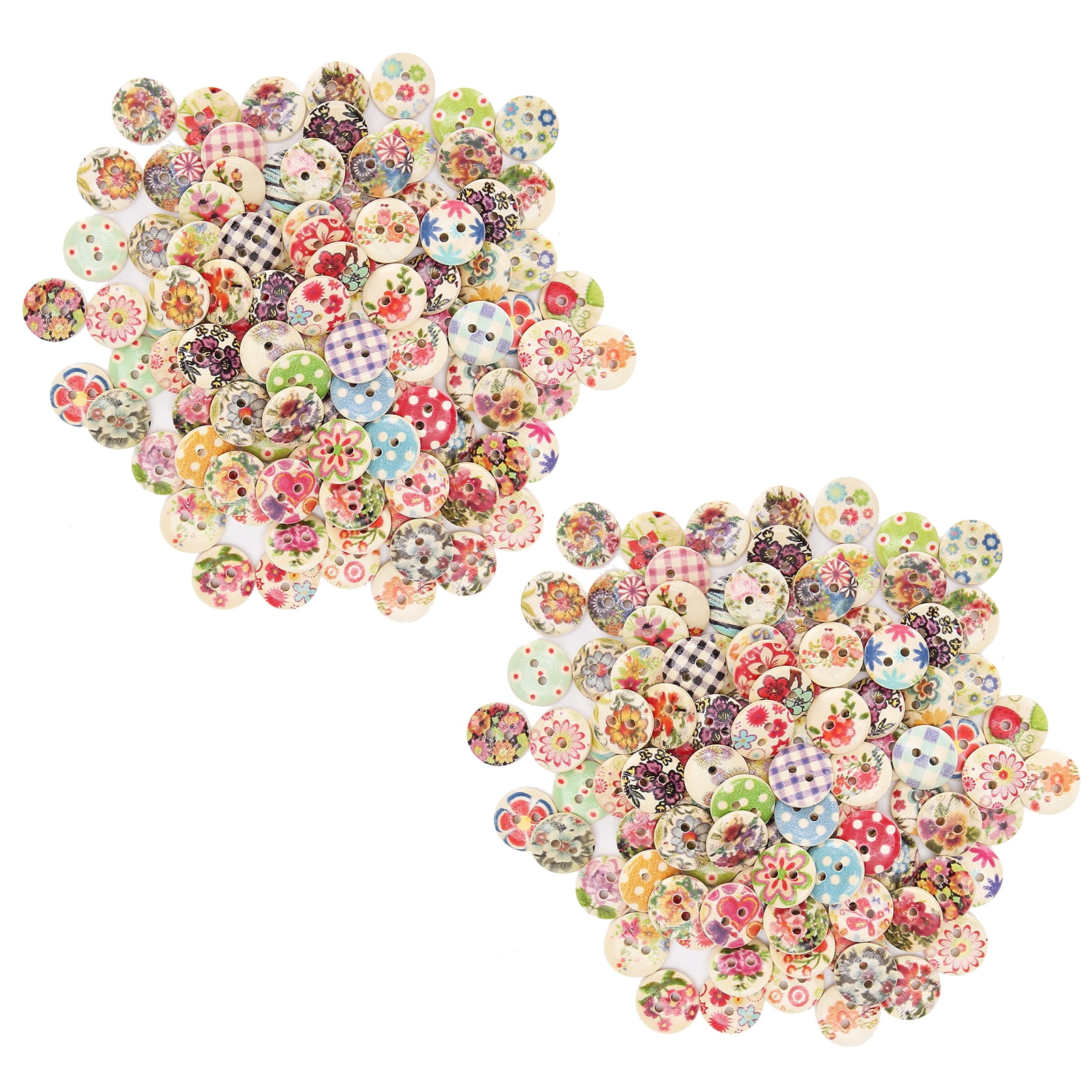 Click here for Estink Wood Buttons  200pcs Sewing Buttons For Sew... prices