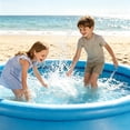 8FT x 30IN Inflatable Above Ground Pool for Family - Walmart.com