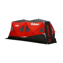 Eskimo 38400 Eskape 2600 Ice Fishing Flip Shelter with Two Side Doors ...