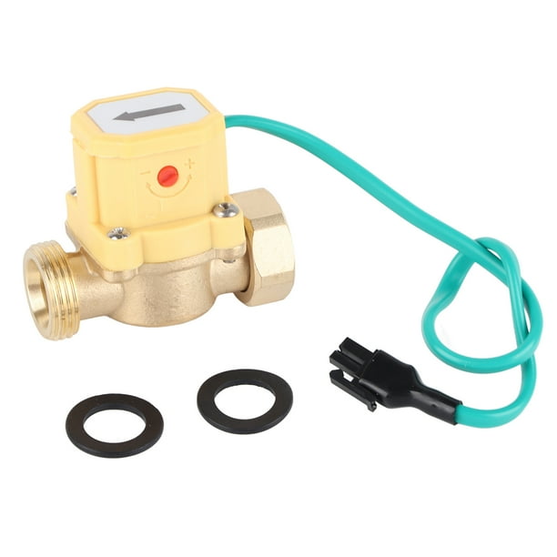 Flow Sensor Switch,G3/4‑G3/4 Thread Water Pump Water Flow Switch Flow ...