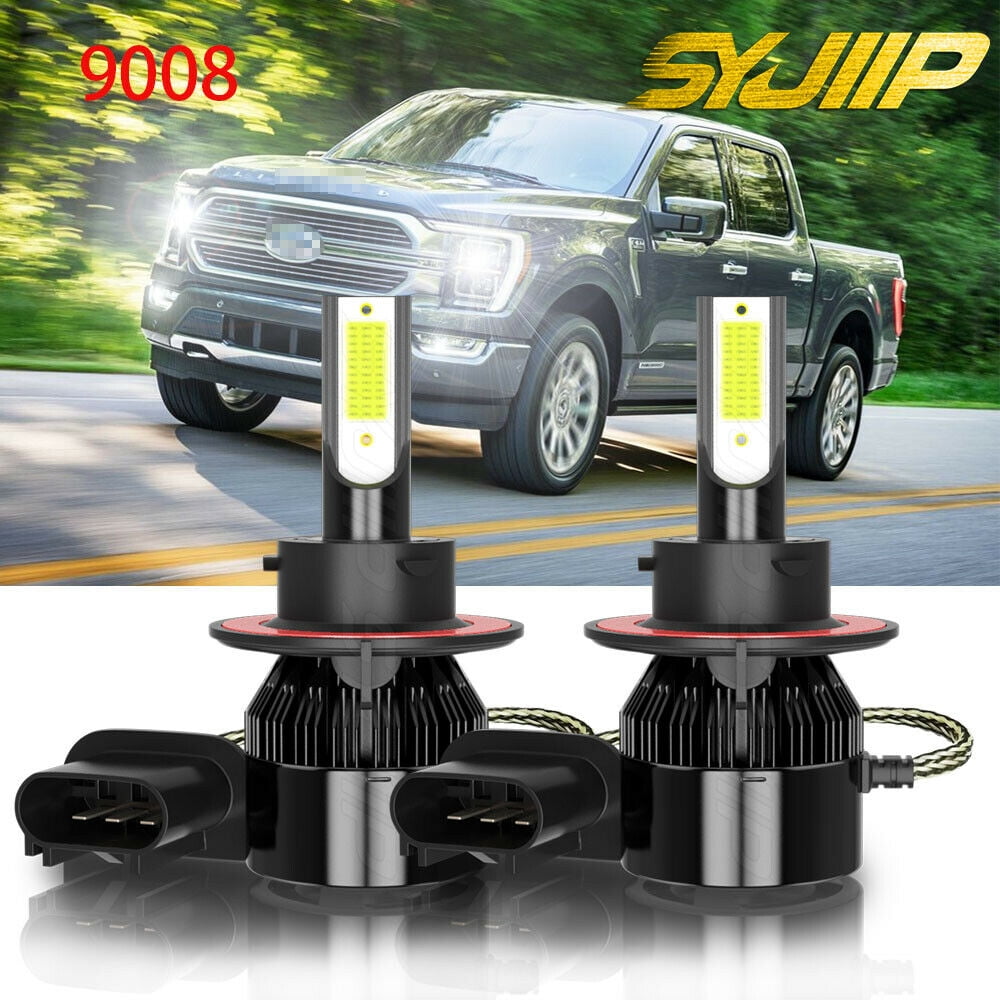 For 2007 Ford F150 F250 F350 F450 F550 Super duty LED Headlight bulbs ...