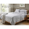 100% Viscose from Bamboo Short Queen 3-PC (1 Fitted + 2 Pillowcases ...