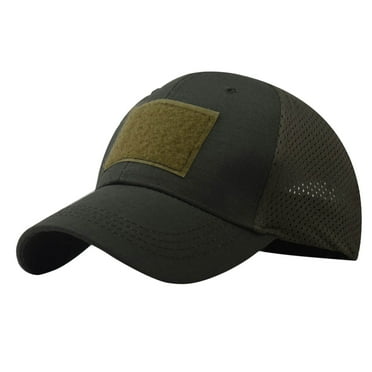 JupiterGear JG-HAT2-GRN Military-Style Tactical Patch Hat with ...