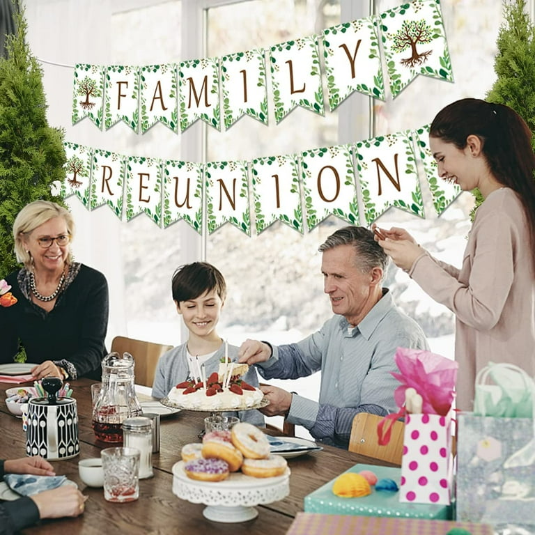 Family Reunion Party Decorations
