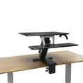 OFM Model 5200S Height Adjustable Sit-to-Stand Small Workstation, Black ...