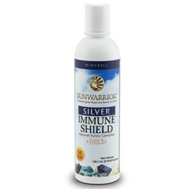 Sunwarrior Silver Immune Shield Natural Fulvic Complex Liquid, 8 Fl Oz ...