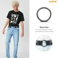 WHIPPY No Buckle Elastic Belt for Men, Nylon Stretch Buckle Free Belt for Jeans Pants - Walmart.com