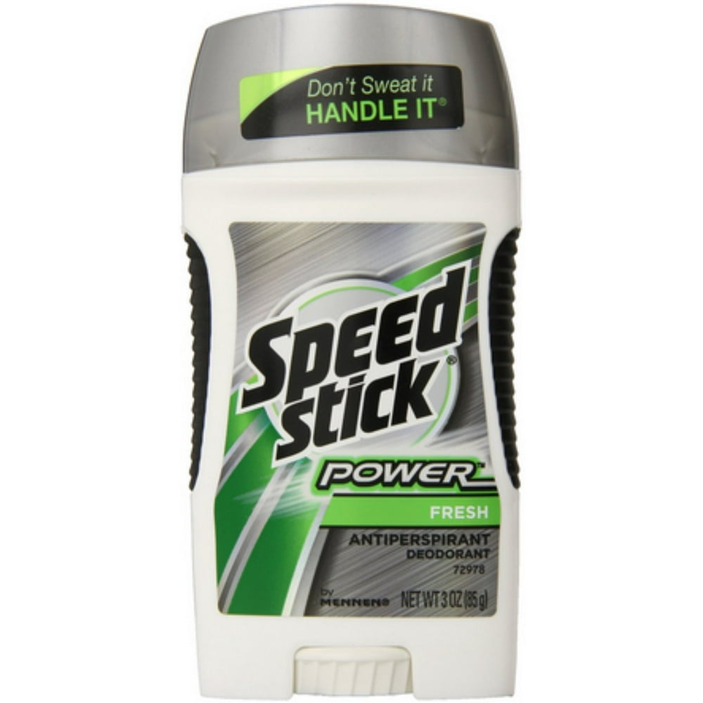 Speed Stick Anti-Perspirant Deodorant Power Fresh 3 oz (Pack of 2 ...