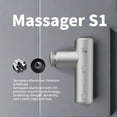 S1 Mini Massage Gun, Percussion Massage Gun Deep Tissue for Body Muscle ...