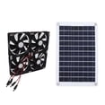 Solar Exhaust Fan Air Extractor Small Ventilator Solar Panel Fan for ...