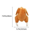 Bwiyojiz Stuffed Animals Toys Trendy Roast Chicken and Turkey for Pet ...