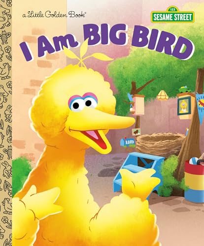 Pre-Owned Little Golden Book I Am Big Bird (Sesame Street), (Hardcover ...
