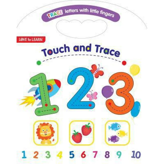 Pre-Owned Touch and Trace 123: Trace Letters With Little Fingers (Love ...
